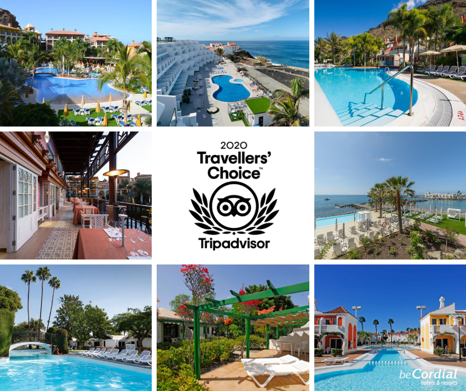 Siete establecimientos de beCordial premiados por TripAdvisor