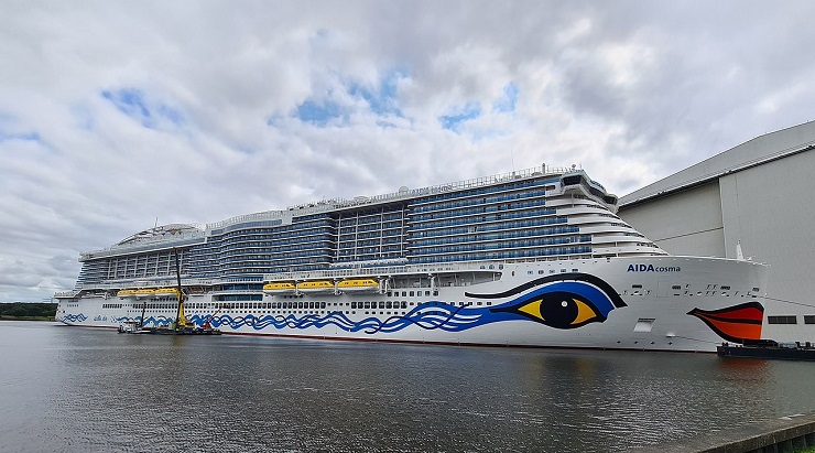 El AIDA Cosma visitará varios puertos españoles en su viaje inaugural