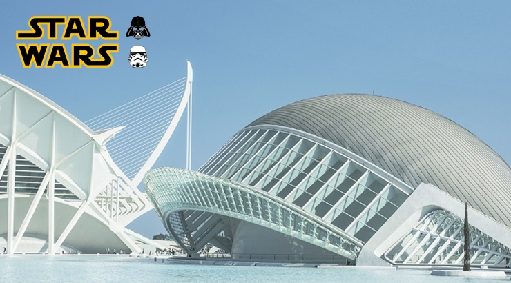 La Ciudad de las Artes de Valencia acoge rodaje de Star Wars